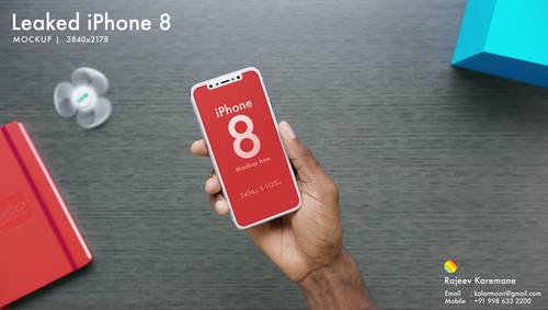 iPhoneX手机PS样机模板 - PNG派