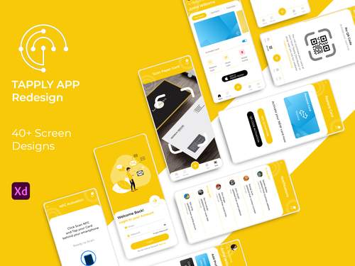 Tapply应用程序UIUX重新设计 - PNG派